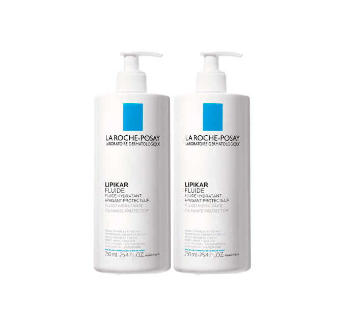 La Roche Posay Lipikar Fluide 2x750ml