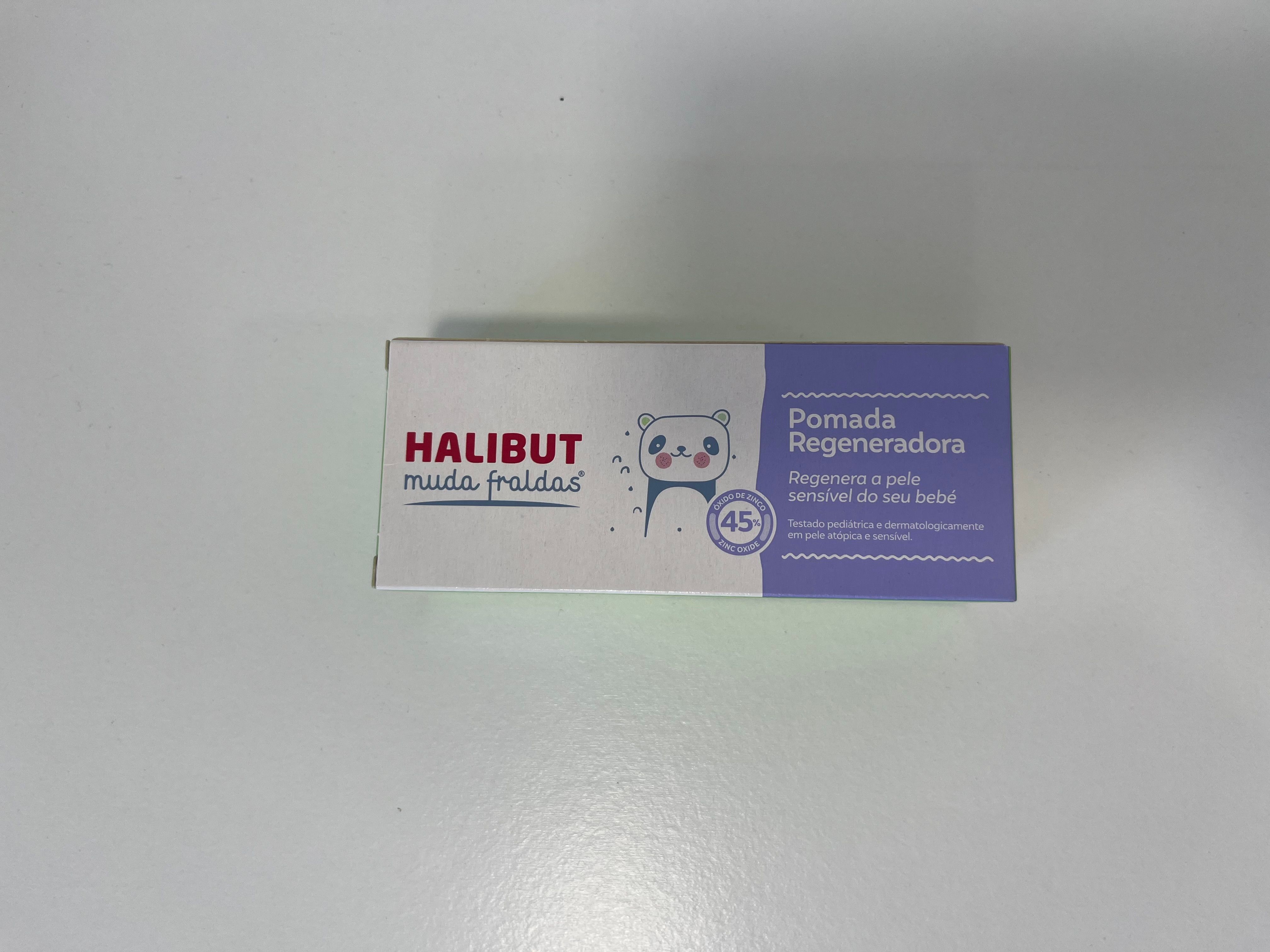 Halibut Muda Fraldas Pomada Regeneradora 45% Óxido Zinco 50g